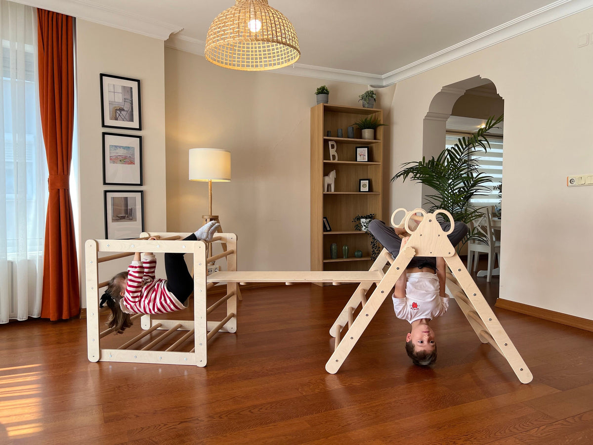 Transformable Climbing Cube with ramp, Montessori Cube for kids, Cube ...